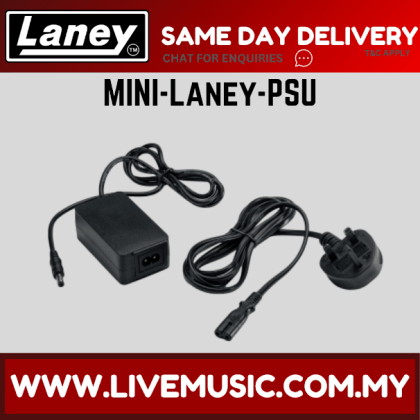 Laney Mini-Laney-Psu 12V 9W Power Supply Adapter | Live Music (M) Sdn Bhd
