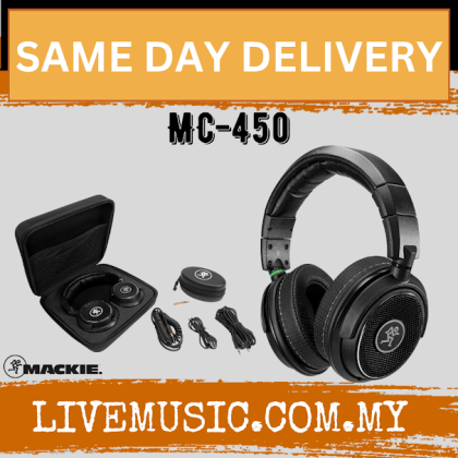 Mackie MC-450 Professional Open-back Headphones (MC450/MC 450) | Live ...