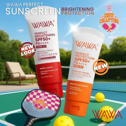 WAWA Sunscreen 30ml Ultralight Invisible Perfect Brightening SPF 50 PA ...