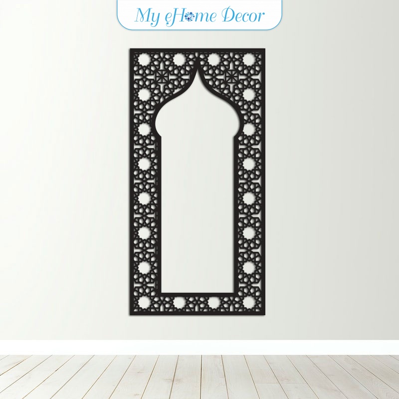3D Islamic Pattern Cut Out Wall Art Kubah Mihrab Kerawang Islamic ...