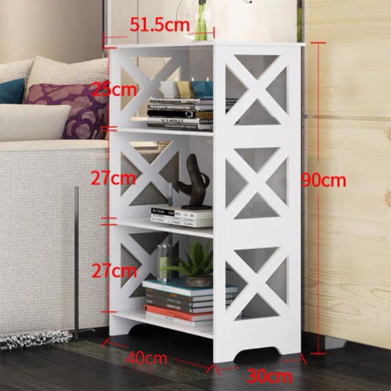 DIY multilayer shelf storage rack organiser space saver rack book shelf ...