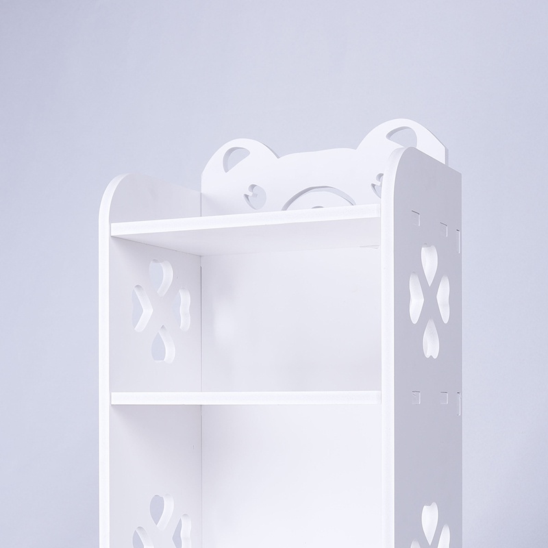 Bathroom shampoo storage floor shelf toilet laundry detergent storage ...