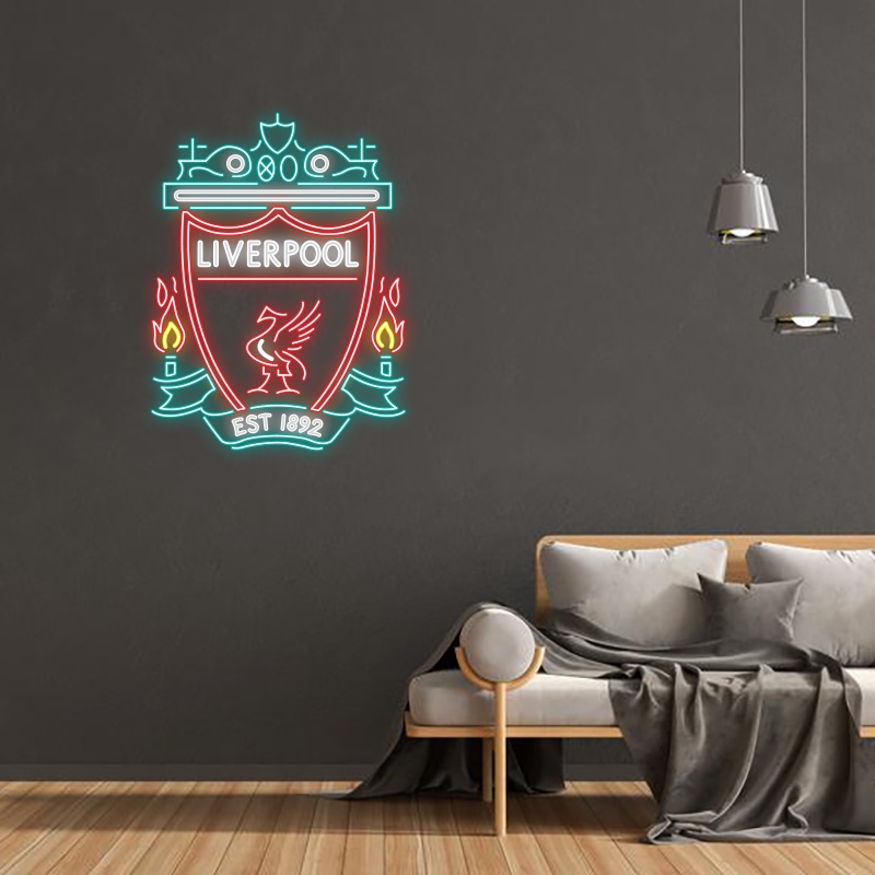 Plug & Play Neon Sign - LIVERPOOL LOGO
