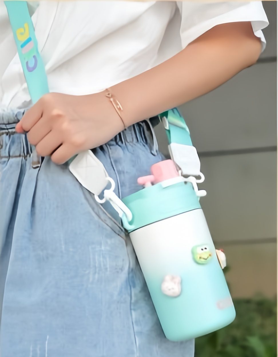 Cille Botol Air Kanak2 Comel 316 Stainless Steel Cute Kid Water Bottle ...