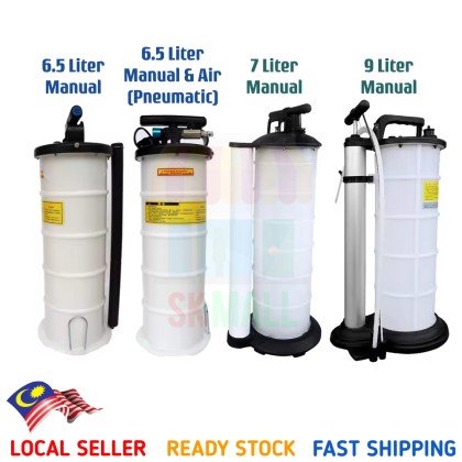6.5L/7L/9L Engine Oil Fuel Tank Extractor Pump Manual Pneumatic Suction ...