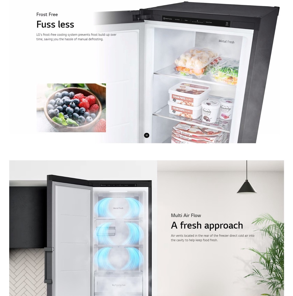 Lg 324L Single Door Vertical Freezer Review at Leah Crisp blog
