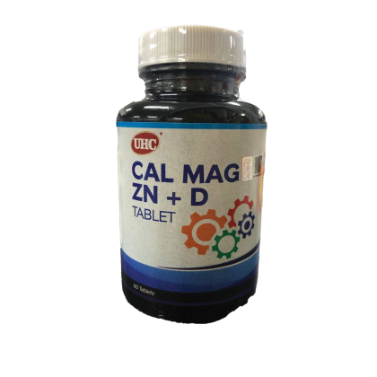 UHC CAL MAG ZN + D Tab 60's | UMH Pharmacy