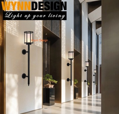 [PRE-ORDER] Wynn Design wrought iron wall lamp aisle corridor classical ...