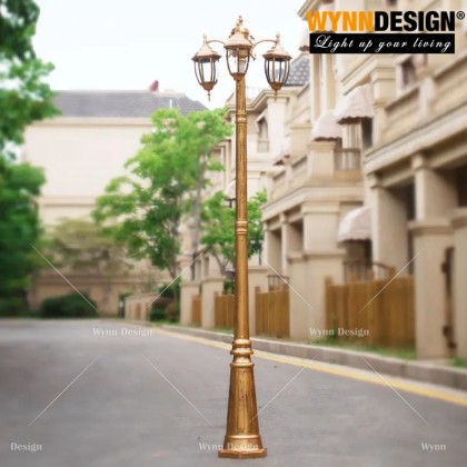 Wynn Design Outdoor High Pole Lampu Taman Tiang Lampu (Pole+ 5018s ...