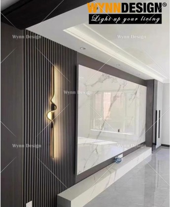 Wynn Design [80cm] LED Wall Light Indoor Wall Lamp Tri Colour LED ...