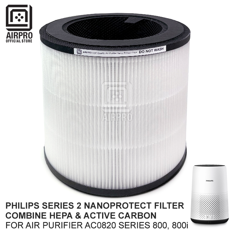 AIRPRO Philips FY0194 30 NanoProtect Filter Air Purifie Series 2 For AC0820 Series 800 800i AIRPRO HEPA H13 REPLACEMENT FILTER FOR AIR PURIFIER