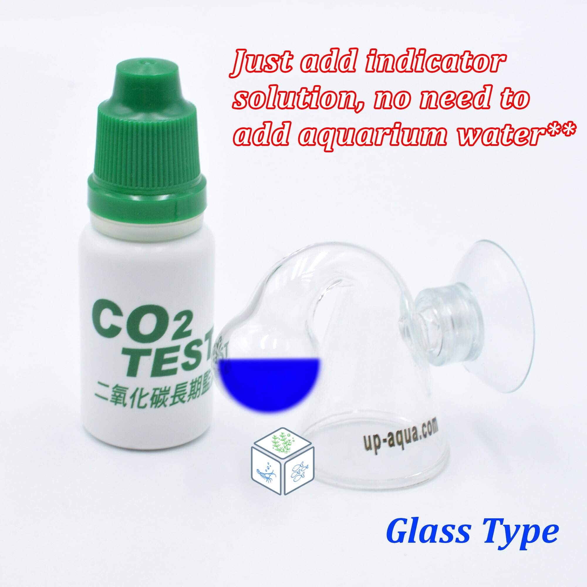 Co2 Regulator Buy CO2 Indicator For Aquatic Plants Glass Drop Checker ...