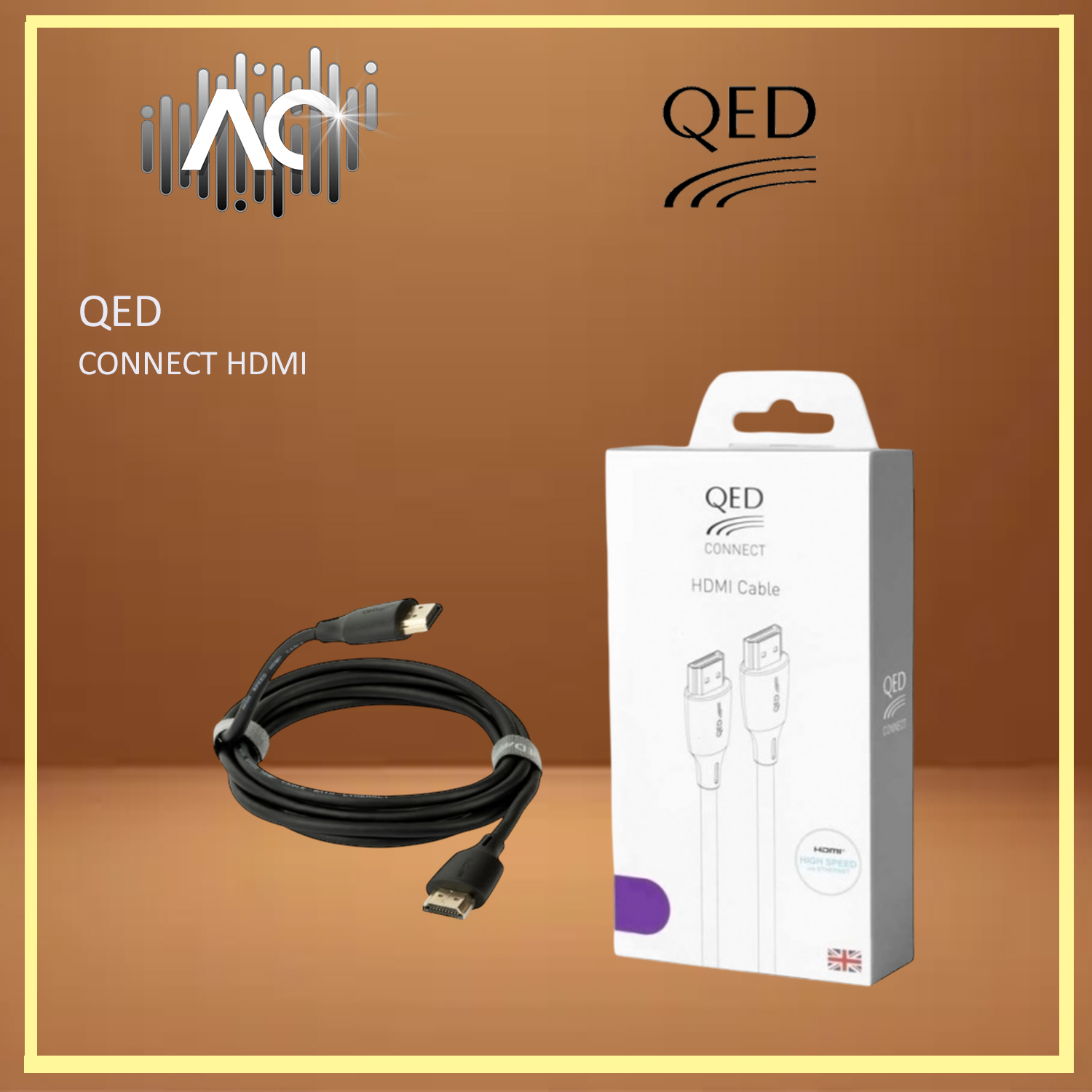 Qed Connect 4K HDMI Cable - 3.0M - Audio Concept