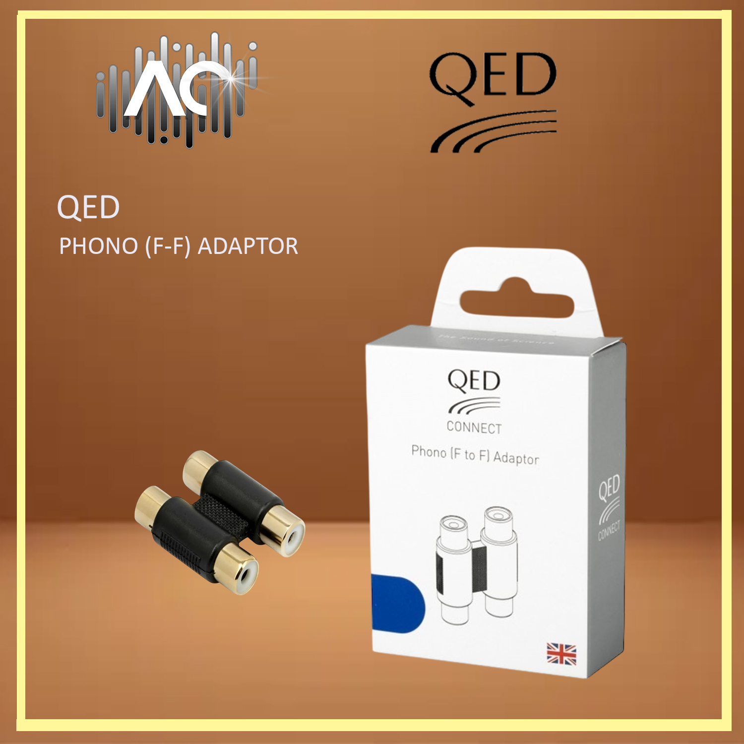 Qed Connect Phono (F-F) Adaptor - Audio Concept