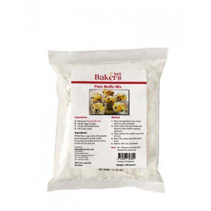 Bakers 365 Plain Muffin Mix 500g | Baking Items Supply Online in ...