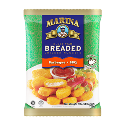MARINA BREADED CHICKEN NUGGETS BARBEQUE 750G | Baking Items Supply ...