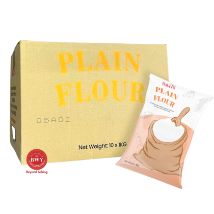 BAKERS 365 PLAIN FLOUR 1KG (10 Piece X 1 CTN) | Baking Items Supply ...