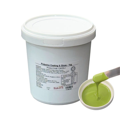 BAKERS 365 PISTACHIO COATING & GLAZE 1KG | Baking Items Supply Online ...