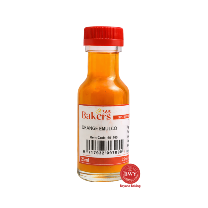 BAKERS 365 ORANGE EMULCO 25G | Baking Items Supply Online in Singapore ...