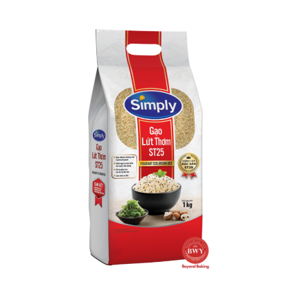 SIMPLY ST25 FRAGRANT BROWN RICE 1KG | Baking Items Supply Online in ...