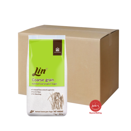 LIN REFINED COARSE GRAIN SUGAR 1KG (12 Piece X 1 CTN) | Baking Items ...