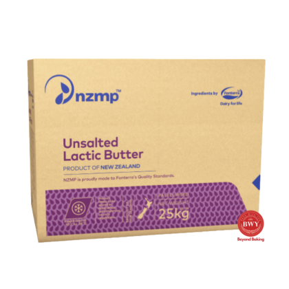 NZMP LACTIC UNSALTED BUTTER 25KG - LACTIC BUTTER | Baking Items Supply ...