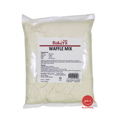 BAKERS 365 WAFFLE MIX 750G | Baking Items Supply Online in Singapore ...