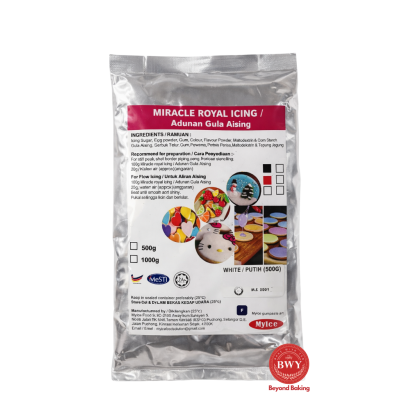 MYICE ROYAL ICING PREMIX (WHITE) 500G | Baking Items Supply Online in ...