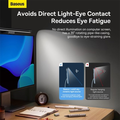 Baseus USB Asymmetric Light Source Screen Hanging Light for Computer ...