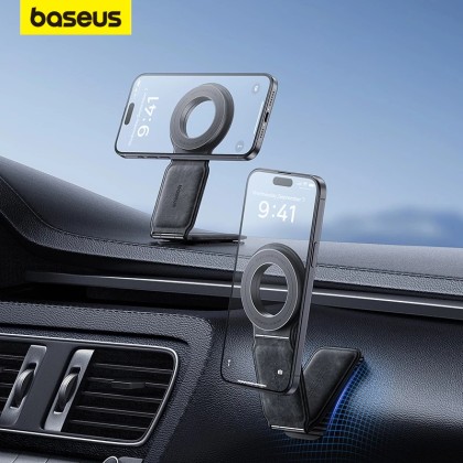 Baseus C02 Mega Magnetic Car Phone Holder Mount Stand Stick-on ...