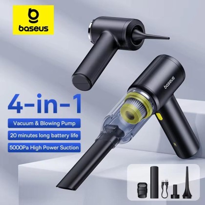 Baseus Car Vacuum Cleaner Wireless Air Dust Blower for Car Powerful Car ...
