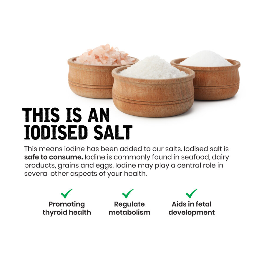 Himalayan Rock Salt -Fine Garam Batu Halus ( 500g)