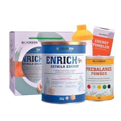 Starter Kit Complete Package A (Enrich Pro Oatmilk + Prebalance Powder ...