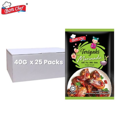 Bon Chef Marinades Teriyaki 40G x 25PACKS [Outer] | BON FOOD INDUSTRIES ...