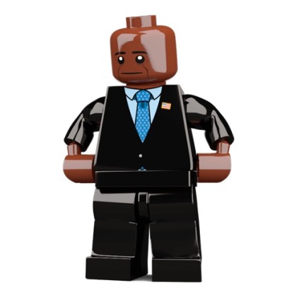 Customized LEGO Minifigure Barack Obama | Brick Sanctuary Toys