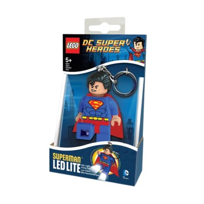 LEGO DC Super Heroes - Superman LED Keylite Minifigure | Brick ...