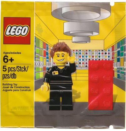 LEGO 5001622 LEGO Store Employee Minifigure | Brick Sanctuary Toys