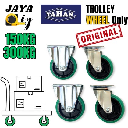 ORIGINAL!!! TAHAN 150/300KG WHEEL only Platform Hand Truck / Trolley ...