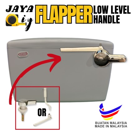 LOCAL FLAPPER Flush Handle FRONT Level SIDE Level Toilet Low Lever ...