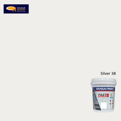 KANSAI Fast 1 38 Silver | Colour Makers Paints Shop Sdn Bhd ...