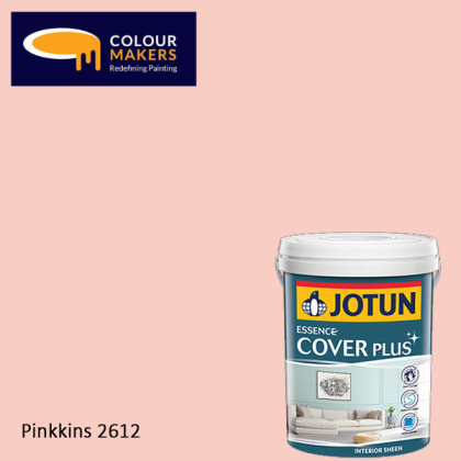 JOTUN ESSENCE COVER PLUS SHEEN 2612 PINKKINS | Colour Makers Paints ...