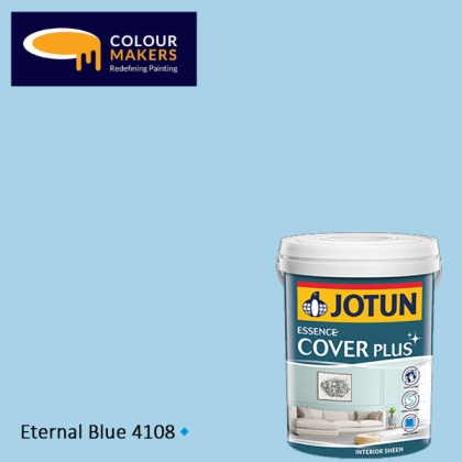 JOTUN ESSENCE COVER PLUS SHEEN 4108 ETERNAL BLUE | Colour Makers Paints ...