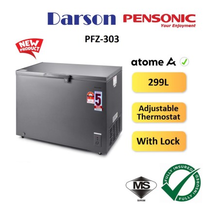 Pensonic Chest Freezer 299L Peti Freezer Murah Deep Freezer Peti Sejuk ...