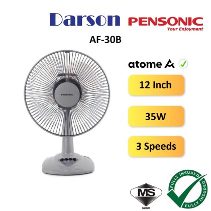 Pensonic Table Fan 12 Inch Desk Fan Kipas Meja (12") AF-30B | Darson ...