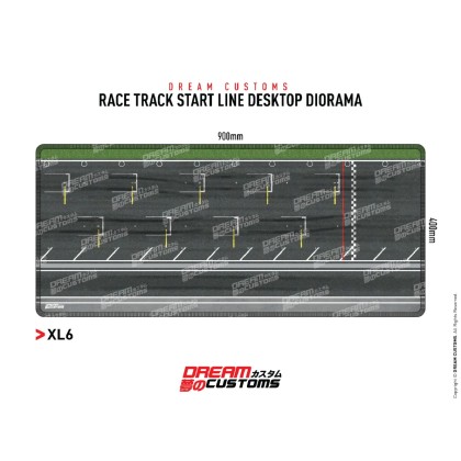 Race Track Start Line XL Desktop Diorama | Diorama Products for your ...
