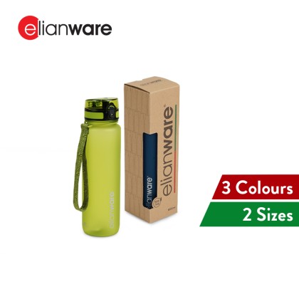 Elianware Tritan Frosted Water Bottle School Office Botol Air BPA Free ...