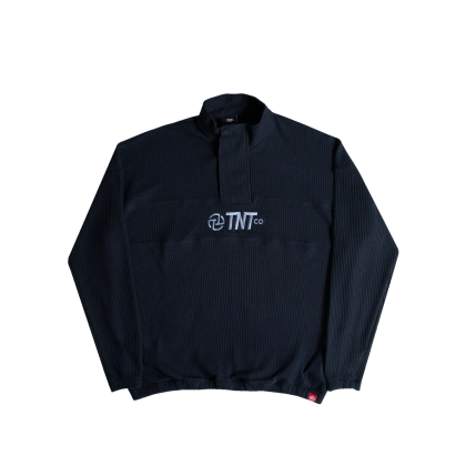 TNTCO LOGO WAFFLE PULLOVER (NAVY) | ENDLESS CLOTHING