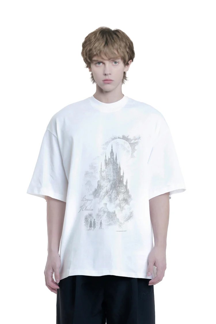 KNOWONE MEDIEVAL CASTLE TEE (WHITE) | ENDLESS CLOTHING