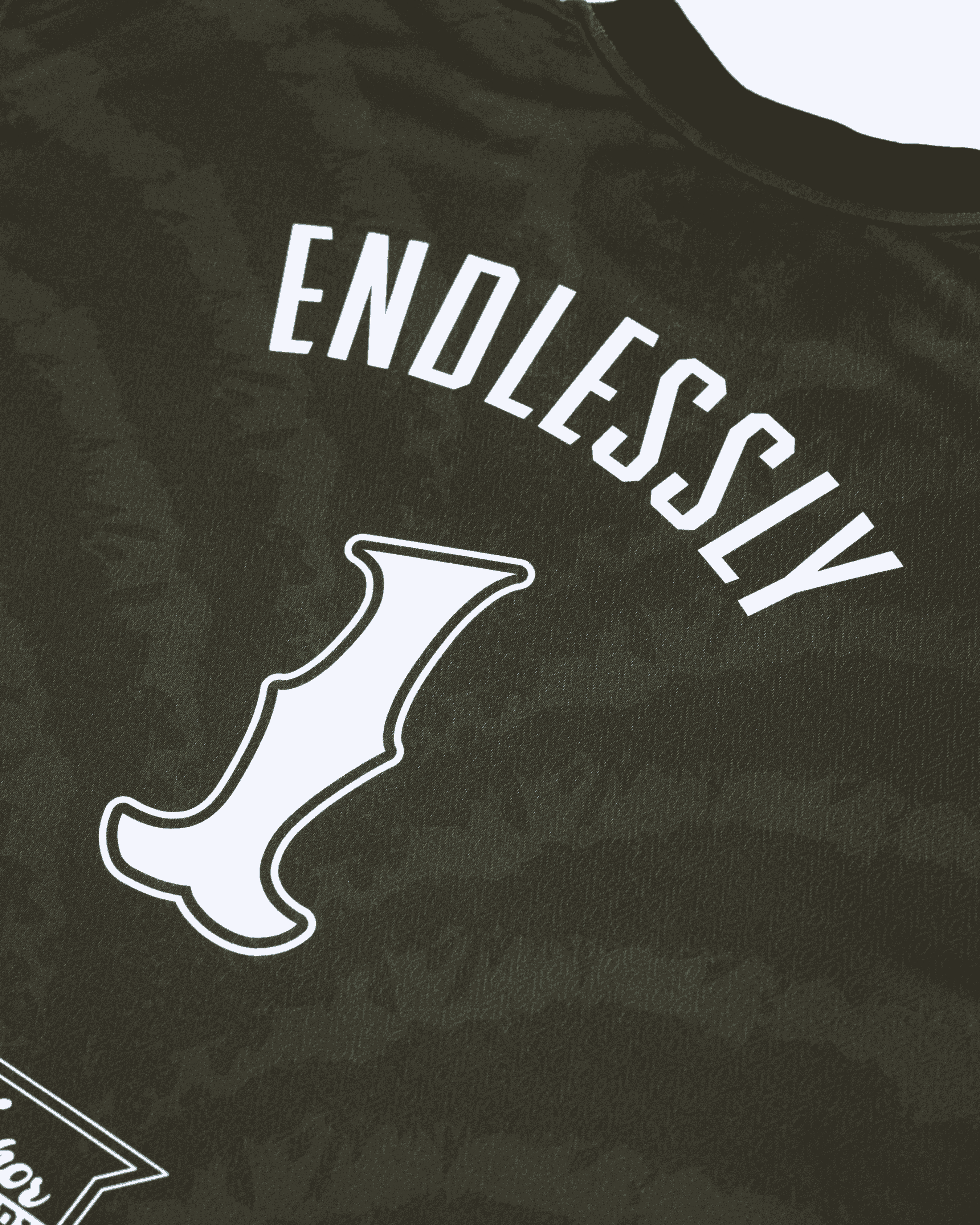 ENDLESSLY X JST STRIPED PATTERN JERSEY (GREY) | ENDLESS CLOTHING