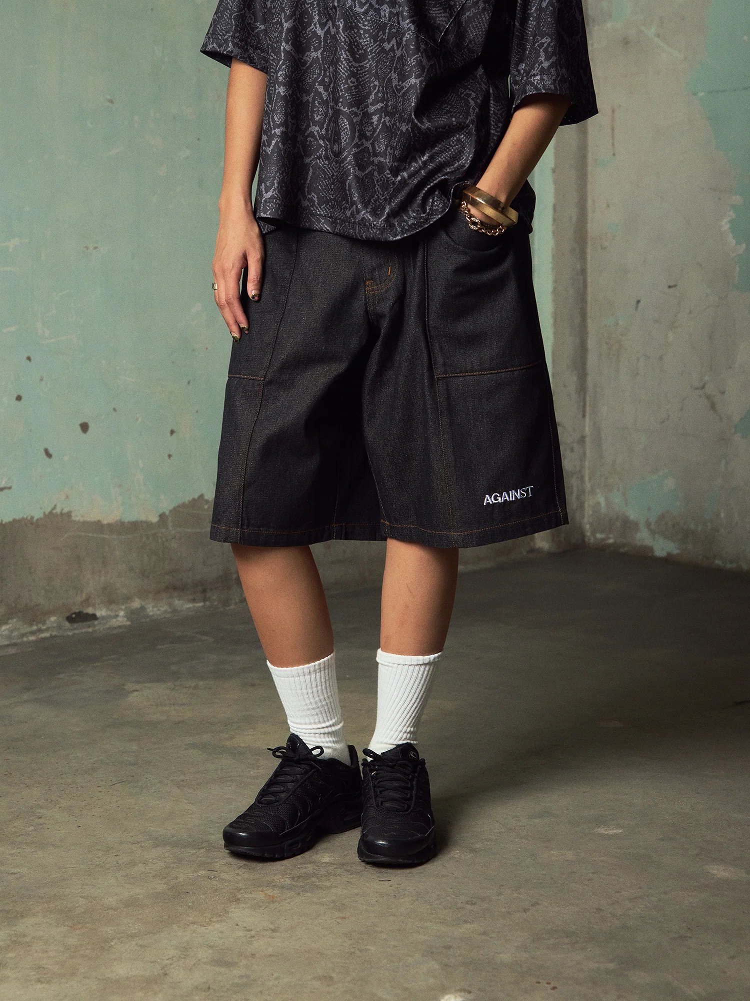 AGAINST LAB REVERSE COWBOY JORTS | ENDLESS CLOTHING